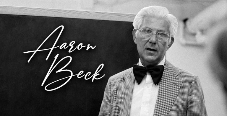 Aaron Beck: el pionero que nos enseñó a pensar para sanar - El ...